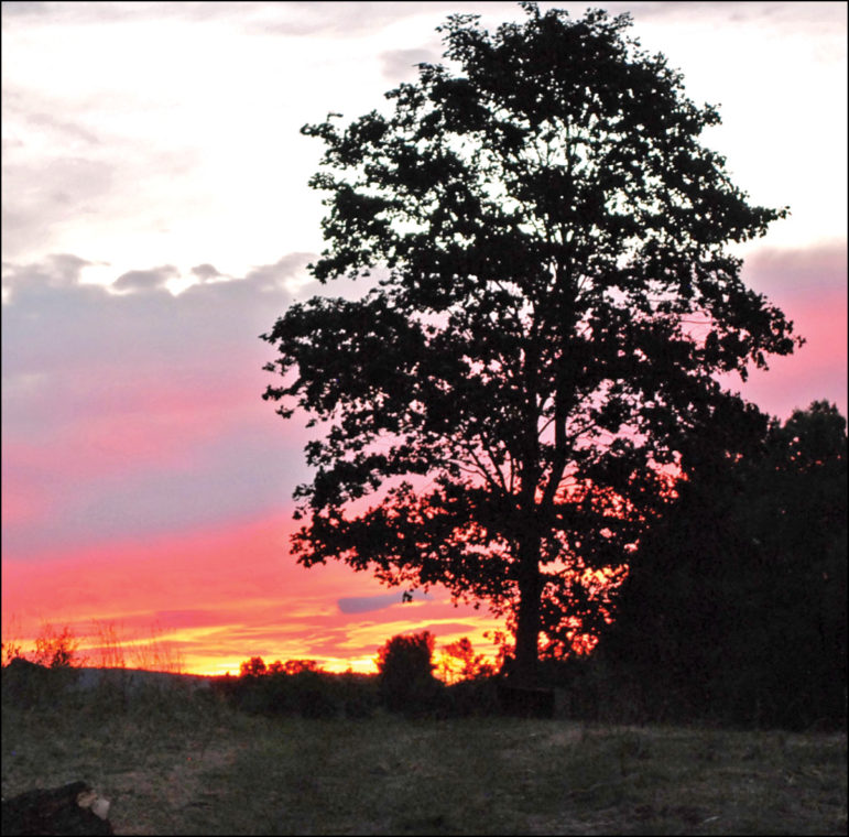 Beautiful Fall Sunset Illuminates the Sky - The Suffield Observer