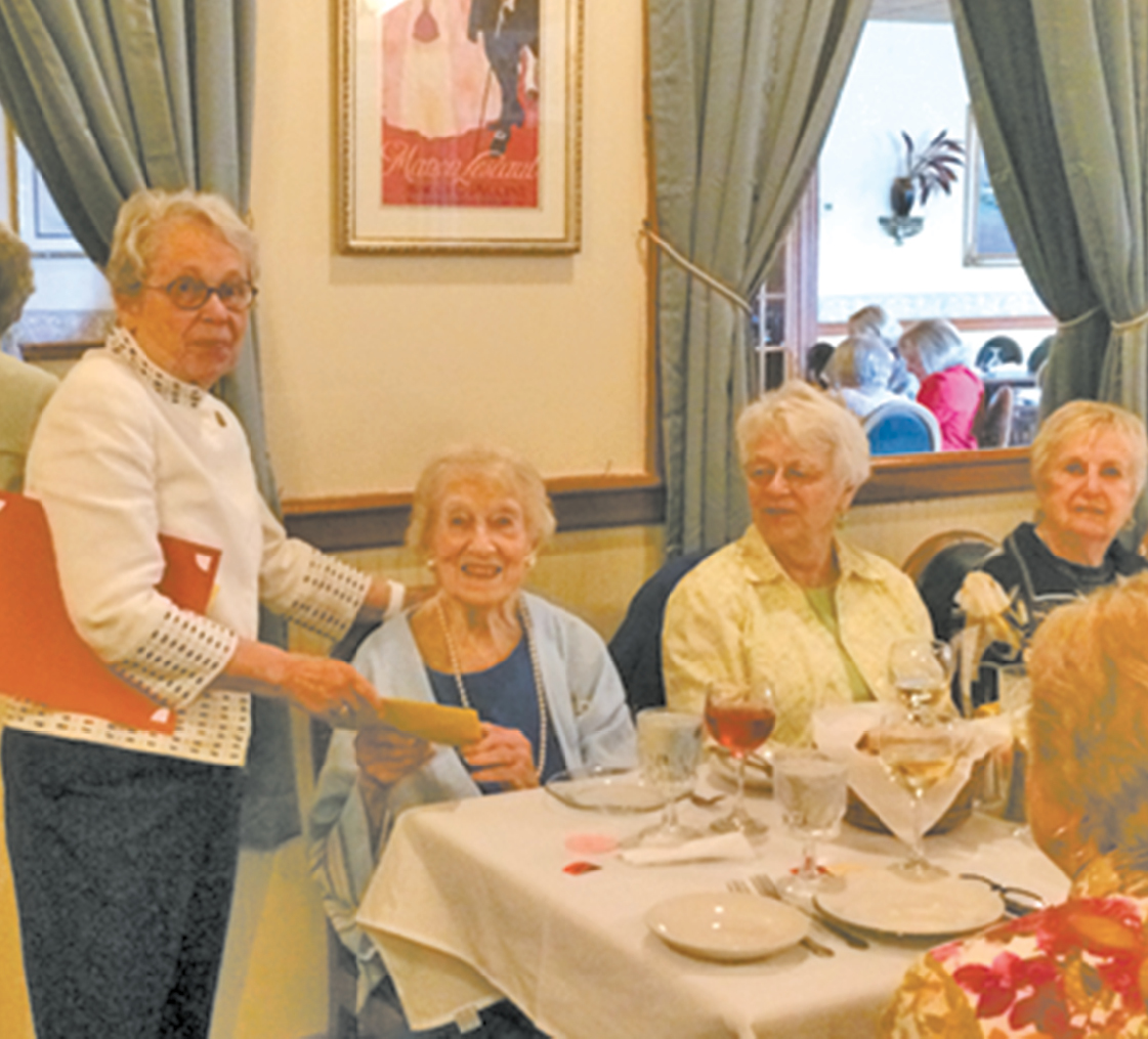 Garden Club Honors Two for Long Service - The Suffield Observer