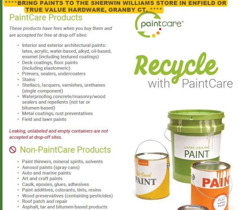 Time To Go Green, Suffield: Recycling and Waste Reduction - The ...