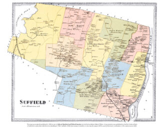 Two Old Suffield Maps for Sale - The Suffield Observer
