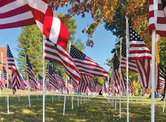 Field of Flags Honors Our Heroes on the 350th - The Suffield Observer
