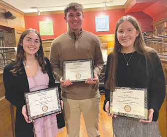 SHS Rotary Club Students of the Month - The Suffield Observer