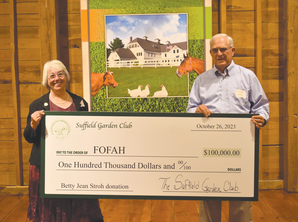 Suffield Garden Club Honors Betty Stroh - The Suffield Observer